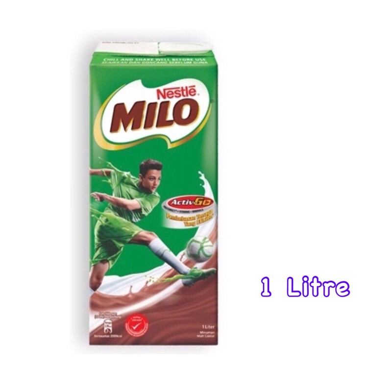 Nestle Milo Activ-Go RTD - Chocolate Malt (1L) | Shopee Malaysia