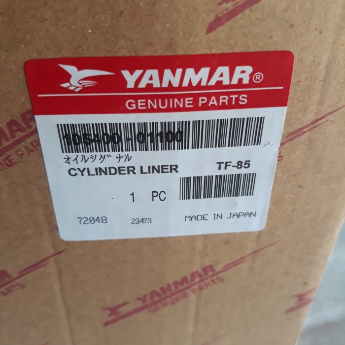 Tf85 Cylinder Liner Buring Boring voring Yanmar TF 85 rice field ...