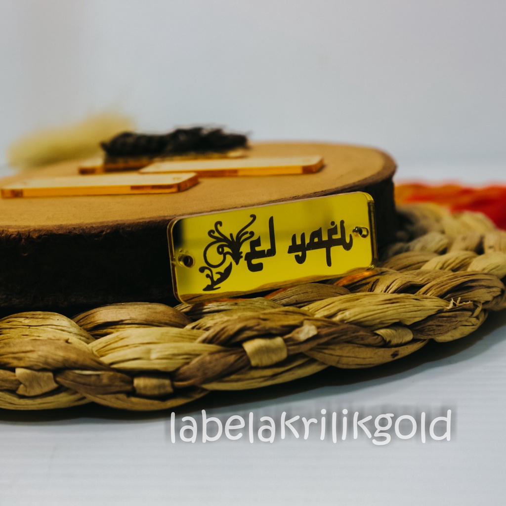 Hijab label | Clothes label | Acrylic label | Custom label | Hijab ...