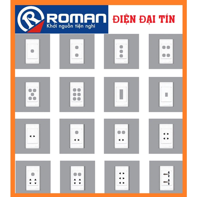 Genuine Roman electrical equipment sockets and switches | Shopee Malaysia