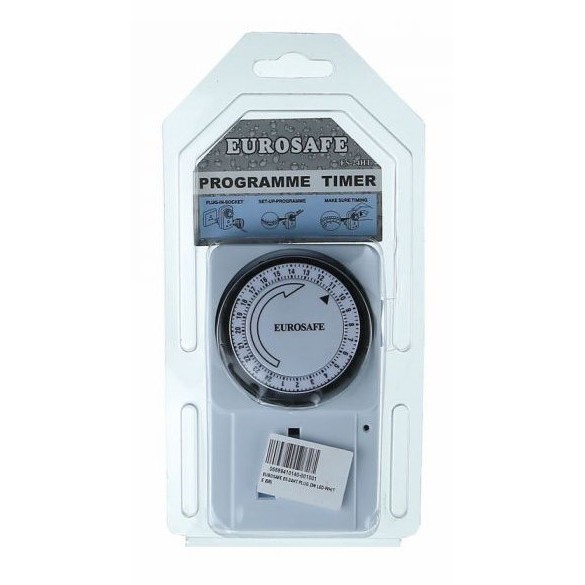 Eurosafe 13a 24hours Plug In Timer Switch Sirim Shopee Malaysia