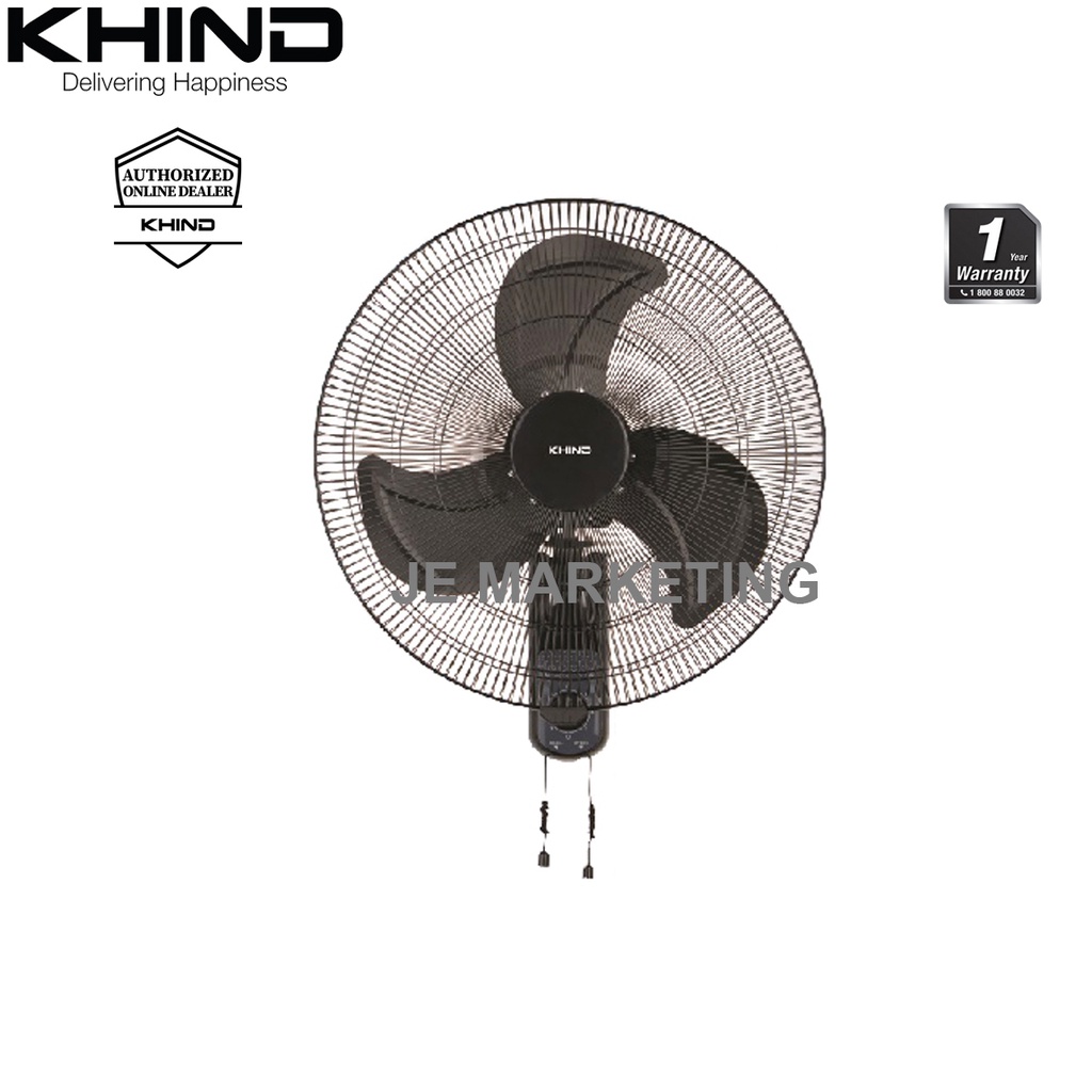 Khind Industrial Wall Fan (18") WF1805 / WF1821 / WF1803B / WF1803F ...