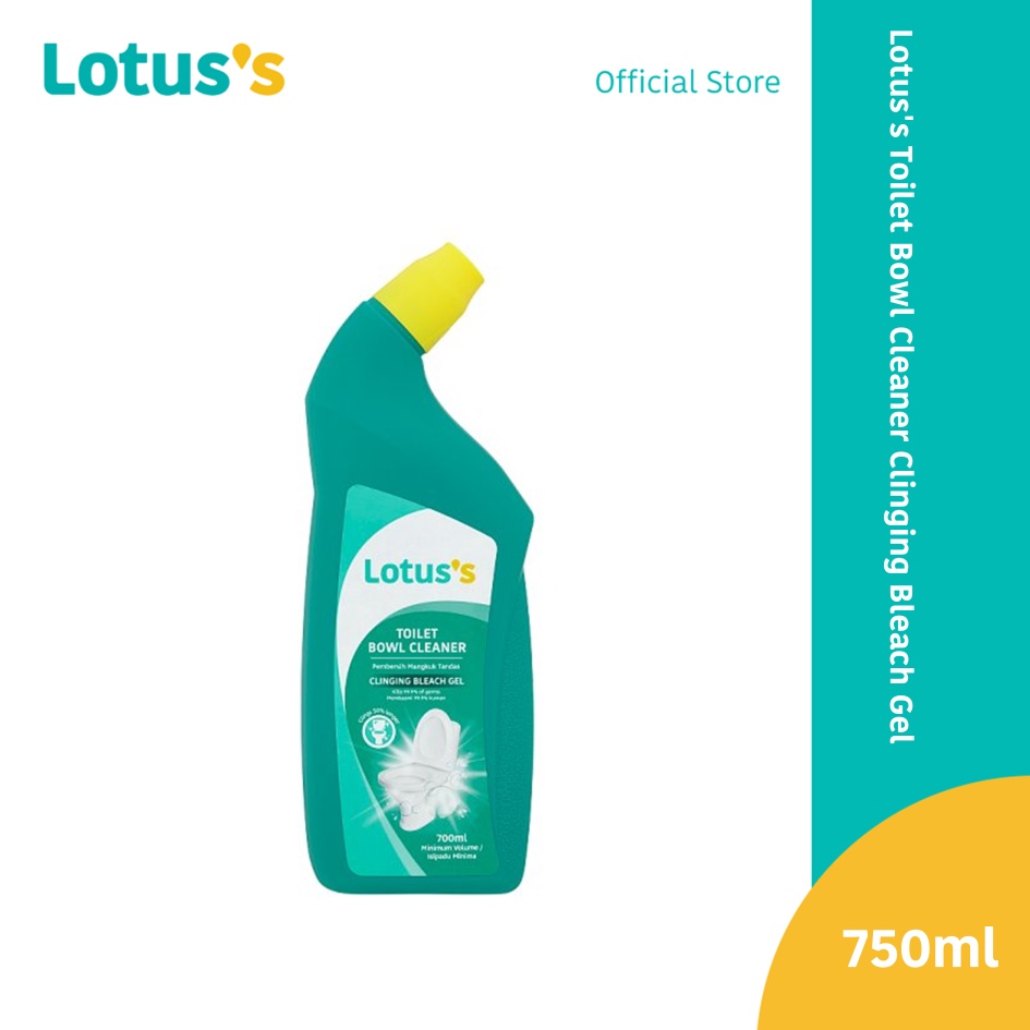 Lotus's Toilet Cleaner Cling Bleach Gel 700ML | Shopee Malaysia