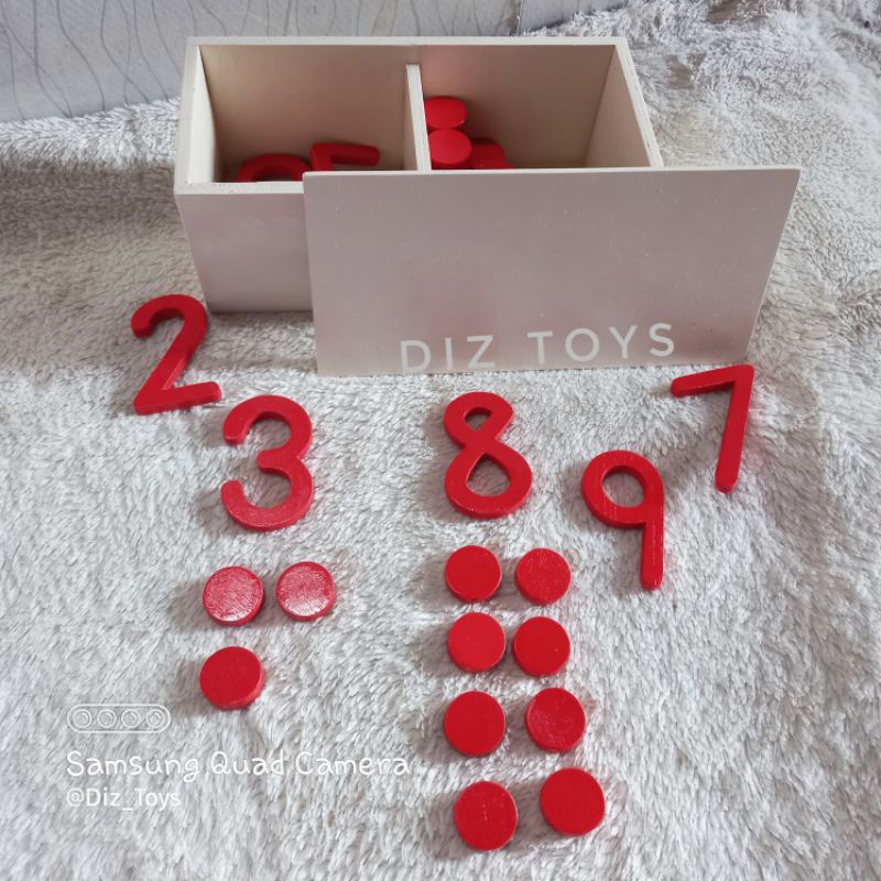 Number and Counters Montessori | Shopee Malaysia