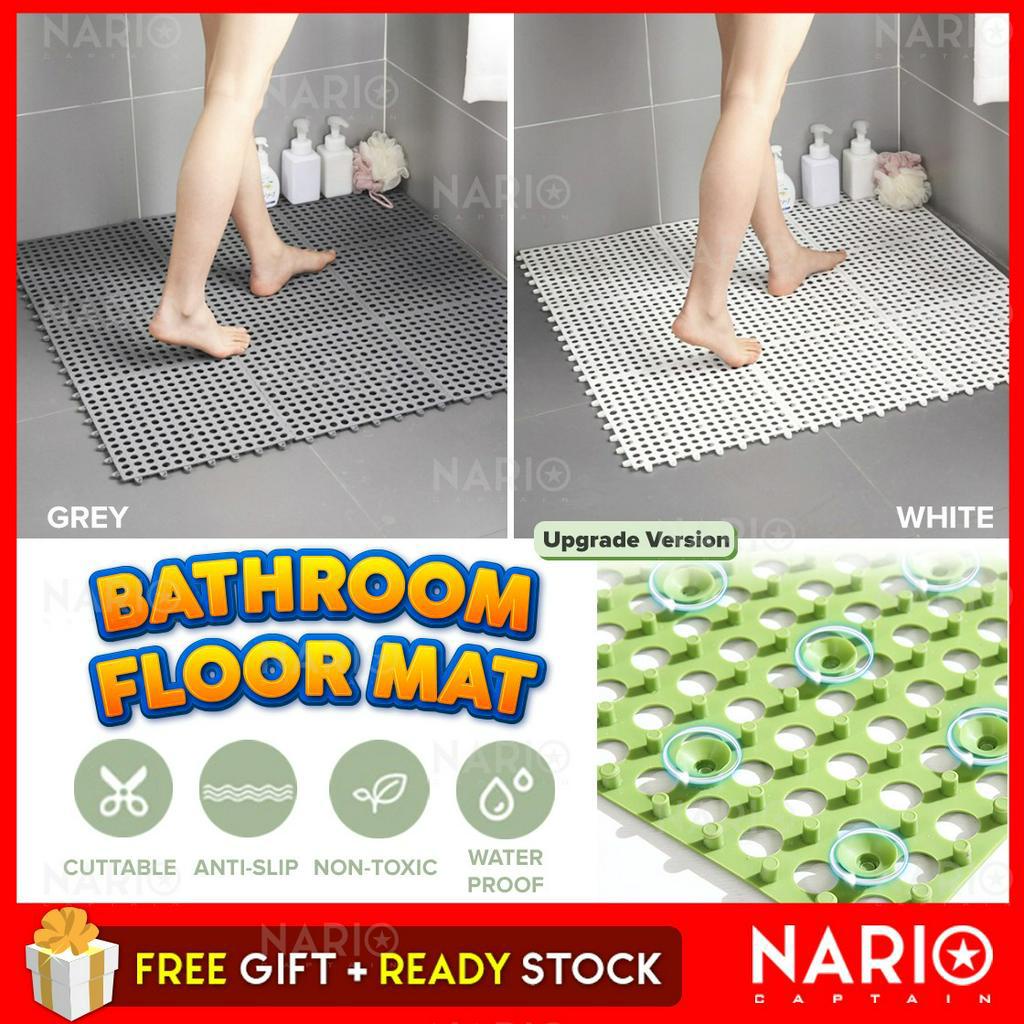 NARIO 1pc Bilik Mandi Anti Licin Tikar Lembut PVC Tahan Air Tikar Dapur ...