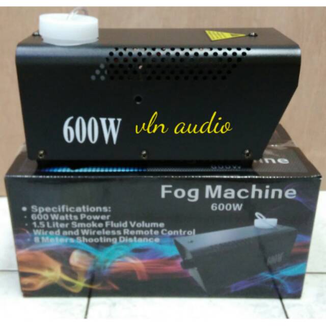MESIN Fog machine 600 w Smoke machine with RGB LED | Shopee Malaysia