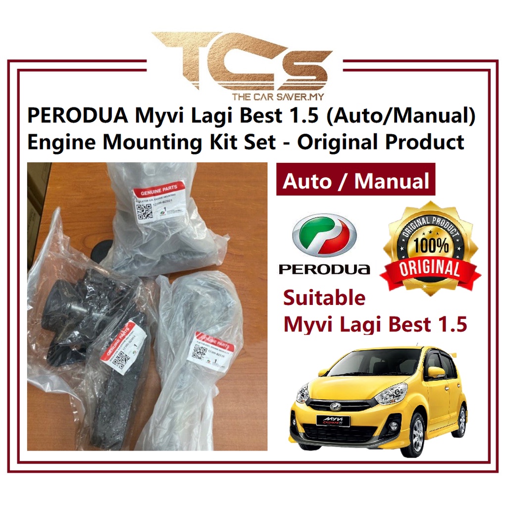 PERODUA Myvi Lagi Best Icon 1.5 (Auto/Manual) Engine Mounting Kit Set ...