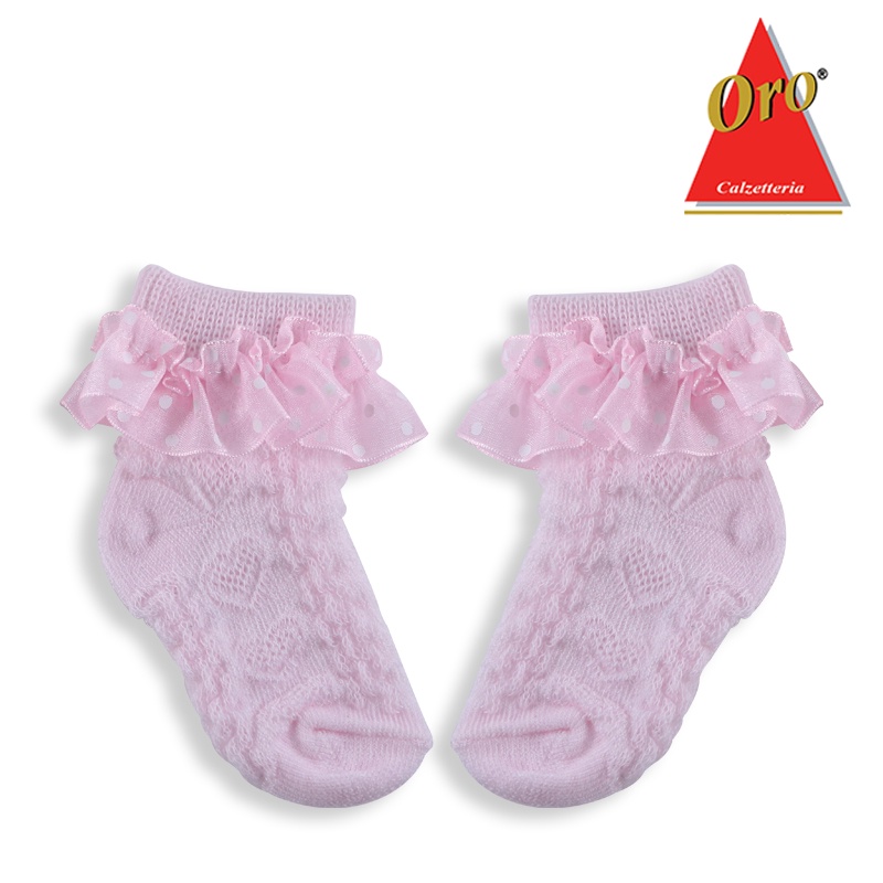 ORO Baby Socks Lace Stockings for 0 to 6 Months (1 Pair) | Shopee Malaysia