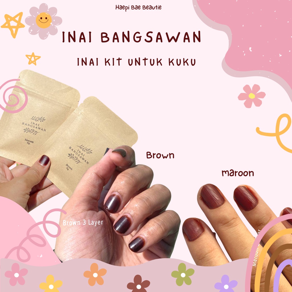 INAI KIT KUKU INAI BANGSAWAN MEROON DAN BROWN TANPA PEWARNA INAI ASLI ...