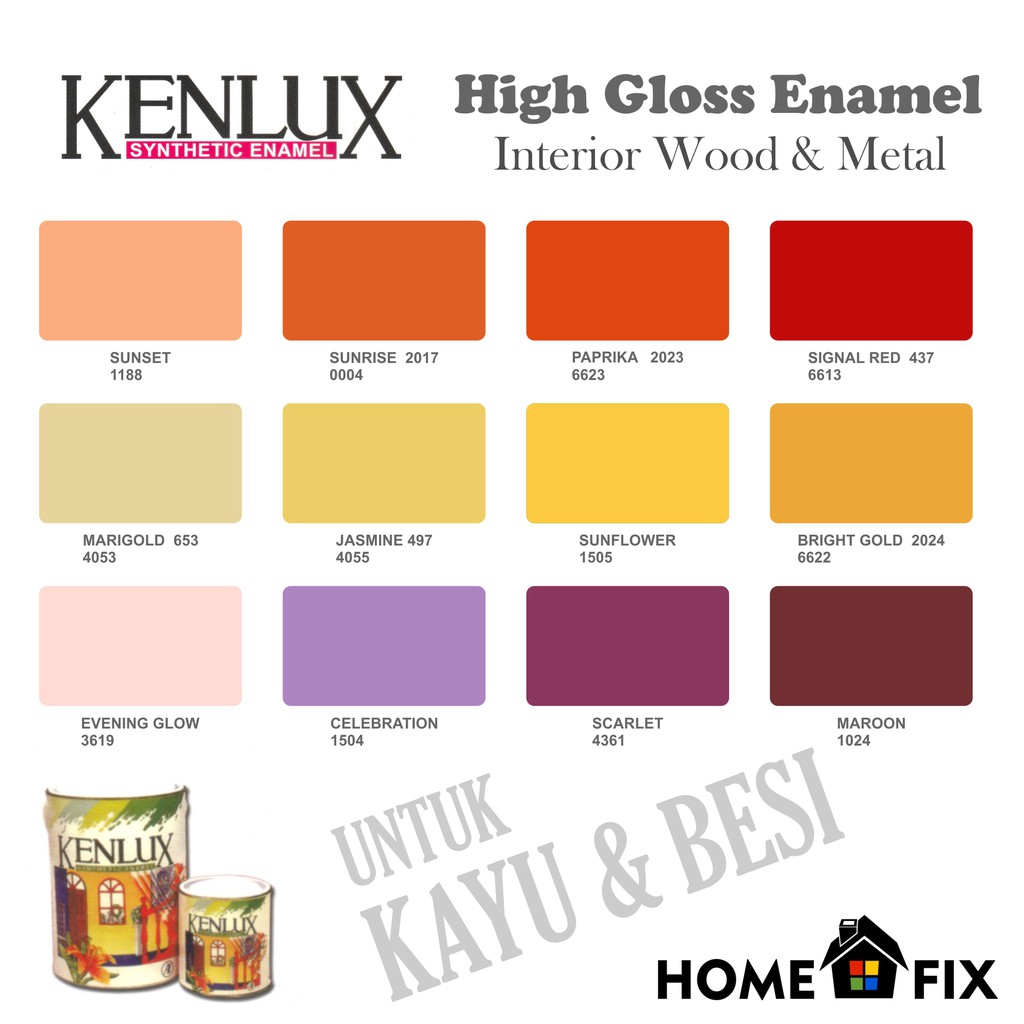 Kenlux Synthetic Enamel 5 Liter (1/1) | Shopee Malaysia