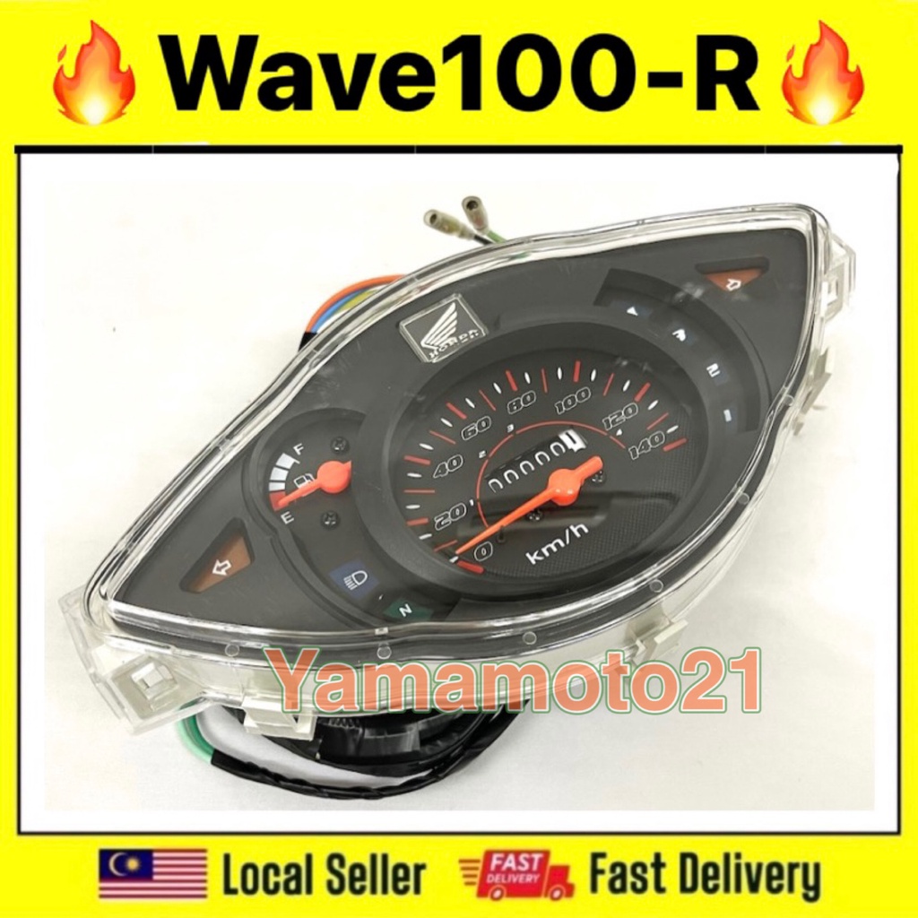 Honda Wave100R Speedometer Assy Electric Starter Speedo Meter Assy ...