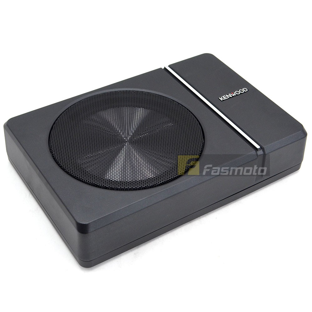KENWOOD KSC-PSW8 Ultra Compact Active Subwoofer with Remote Controller ...
