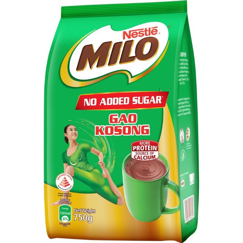 NESTLE MILO GAO KOSONG Refill Pack 750G (Exp: 01/26) | Shopee Malaysia