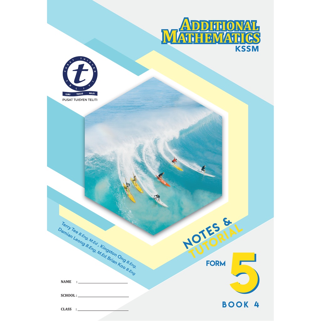 FORM 5 ADDITIONAL MATHEMATICS ECOURSES (English) | Shopee Malaysia