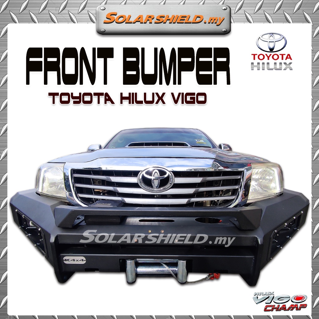 Toyota Hilux Vigo Bullbar Bumper Bull Bar Bodykit 4X4 Bumper 4X4 Bumper ...