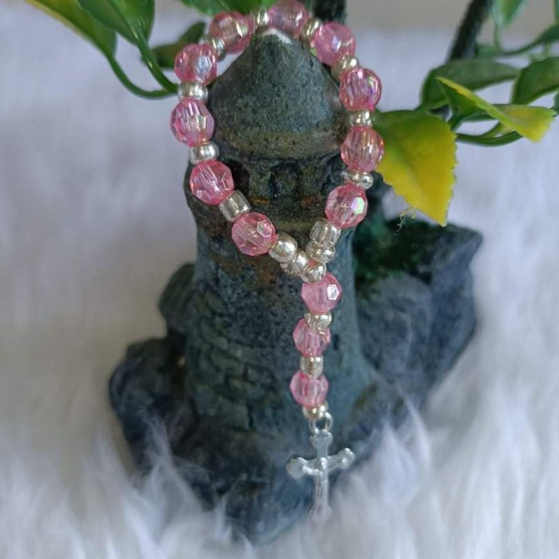 Mini Pocket Rosary (pink) | Shopee Malaysia