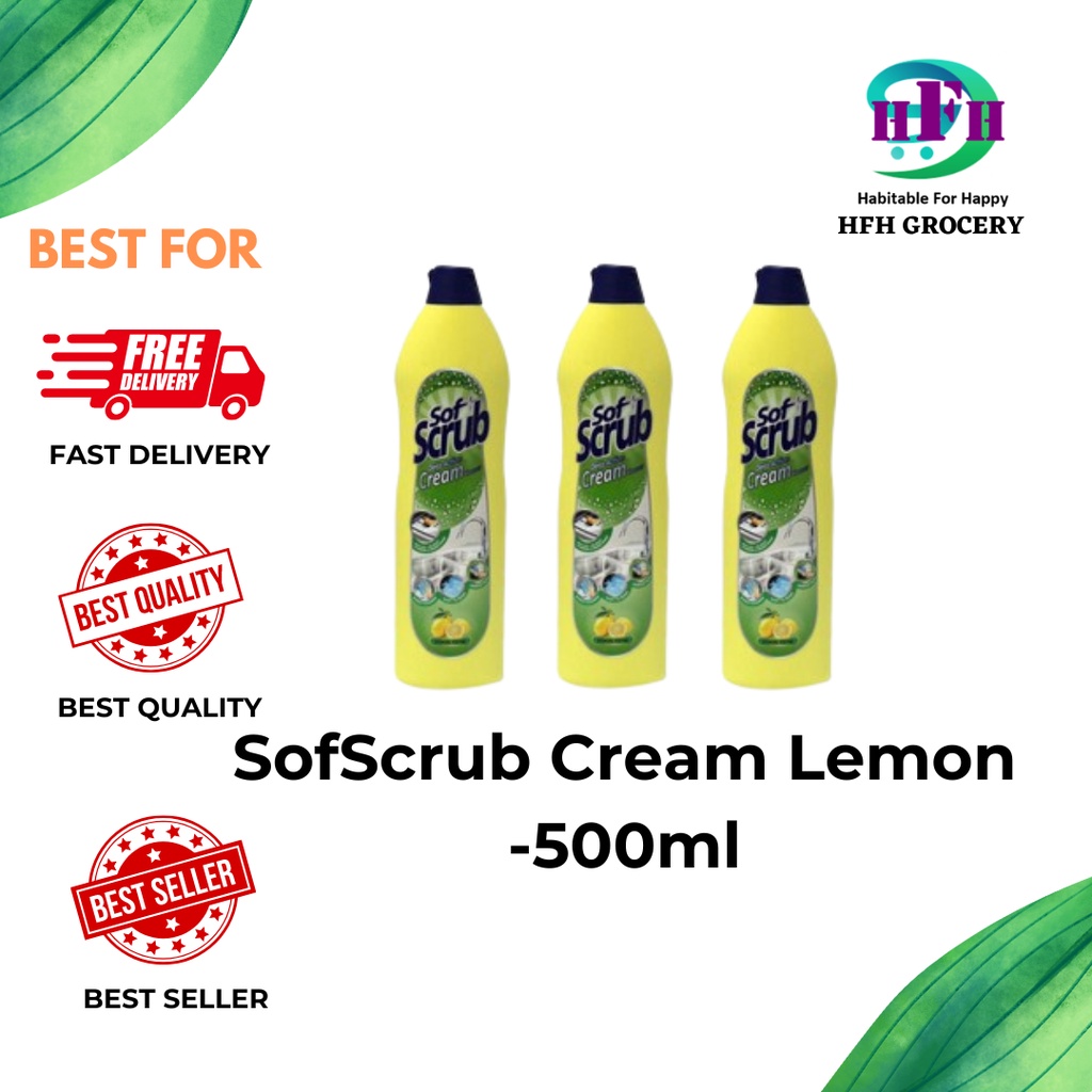 🔥 Sofscrub Deep Action Cream Cleanser/ Multipurpose Cleanser - Lemon ...