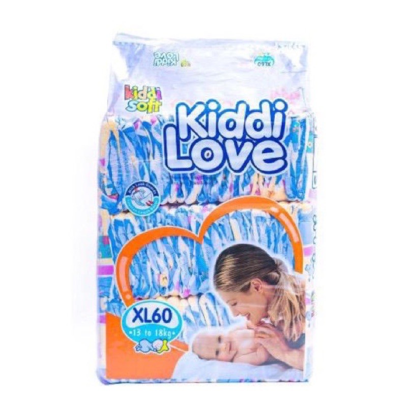 READY STOCK!! KIDDI LOVE Kiddi Soft Disposable Baby Diaper harga ...
