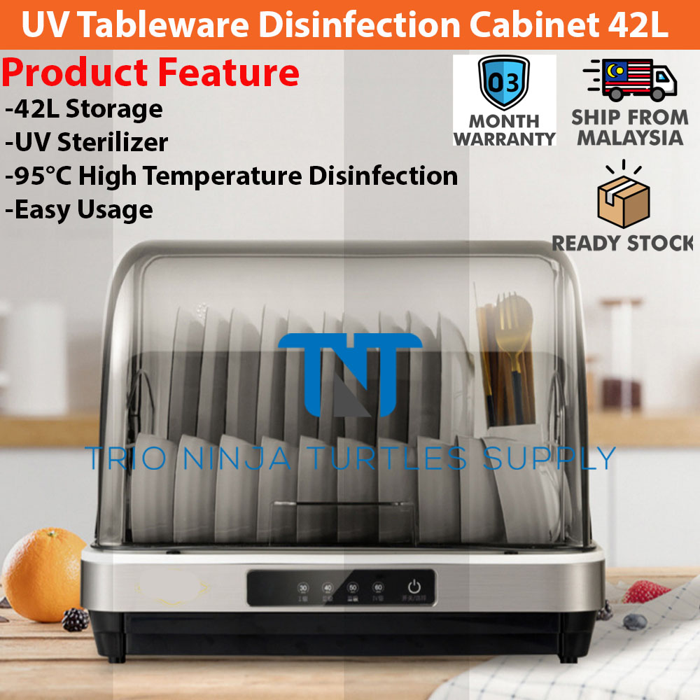 (Ready Stock)Ninja Quality UV Sterilizer Disinfection Cabinet 42L ...