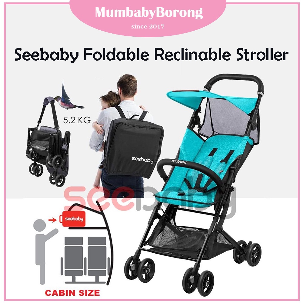 MB Seebaby A2 Backpack Type Stroller Cabin Size Ultralight Weight ...