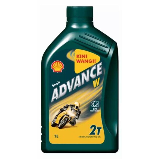 Shell Advance W 2T 1 Litre (100% Original) | Shopee Malaysia