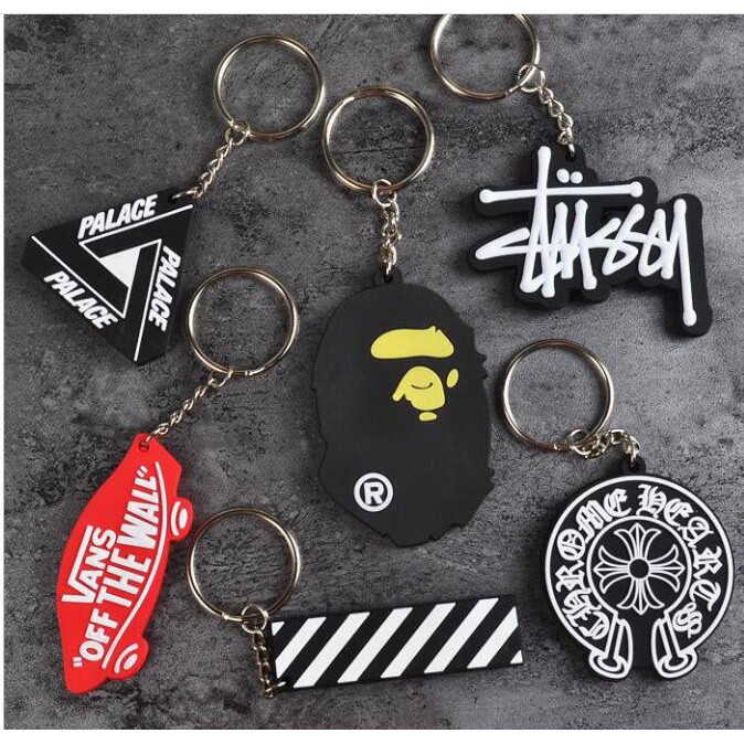 Bape Casual Car key Keychain keyring | Shopee Malaysia