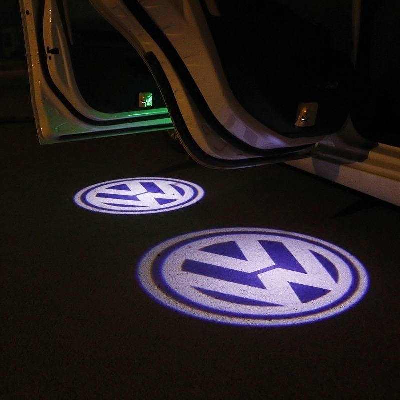 Golden Cup Car Welcome Light Modified Door Projection Light Wiring-Free ...