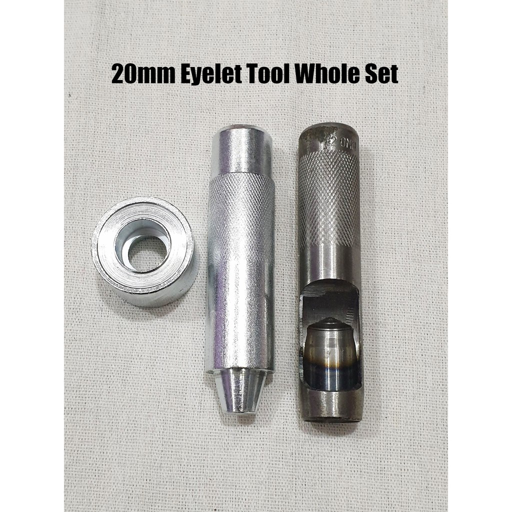 Eyelet Tool Set + Free 20pcs Random Color Eyelet ( Eyelets Grommet Mold ...