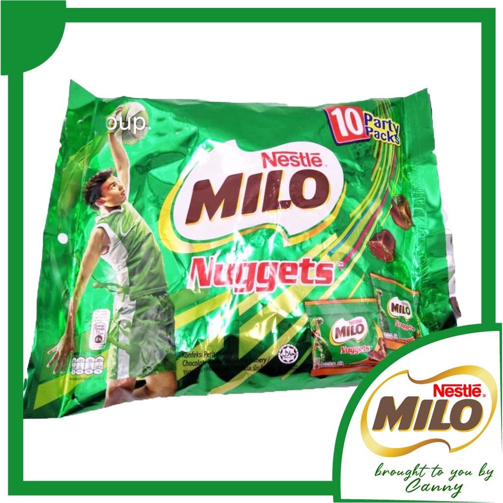 Milo Nuggets Party Fun Size 10 Pcs x15 Gram (1 Big Pack) | Shopee Malaysia