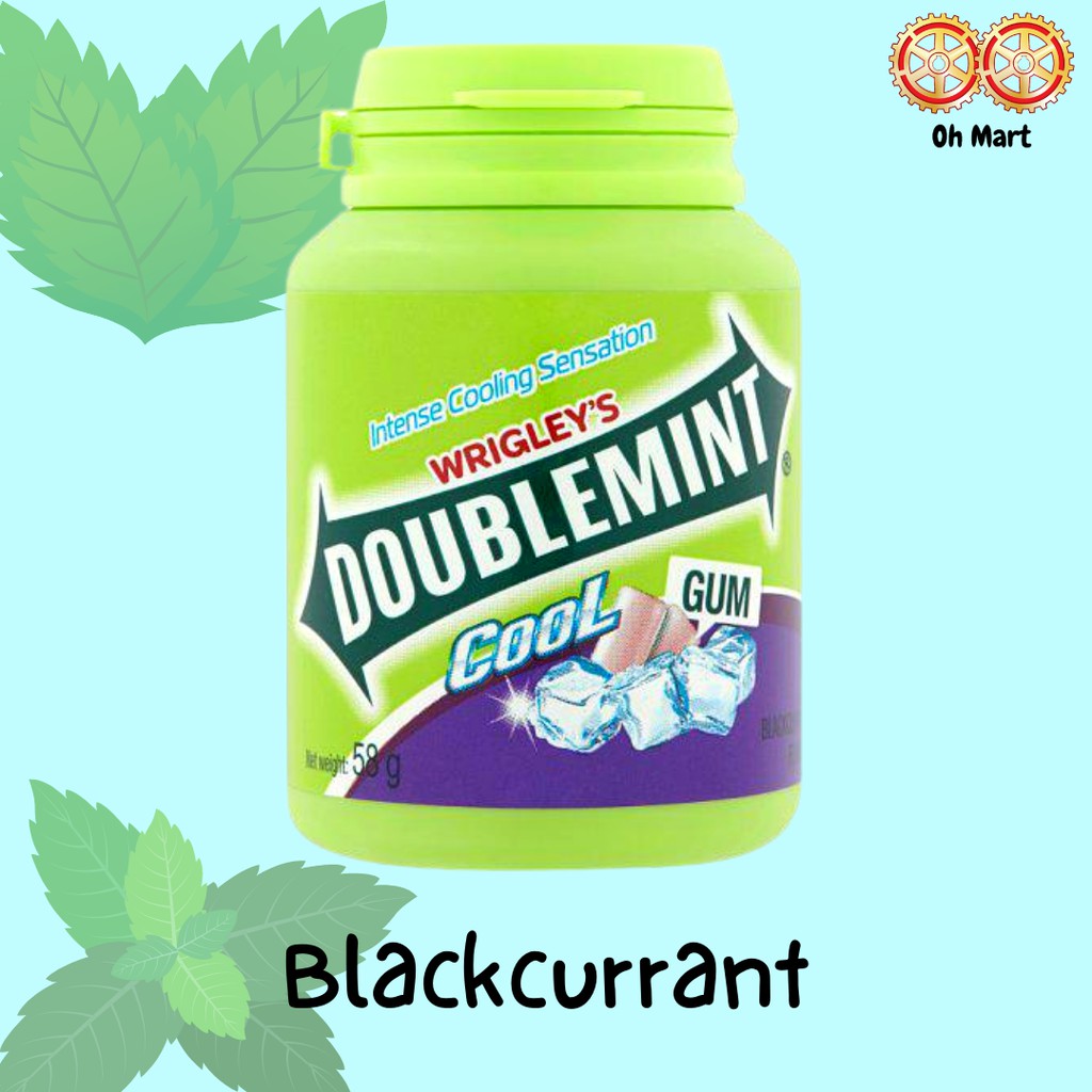 Wrigley's Doublemint Chewing Gum Assorted Flavors (58 g) | Shopee Malaysia