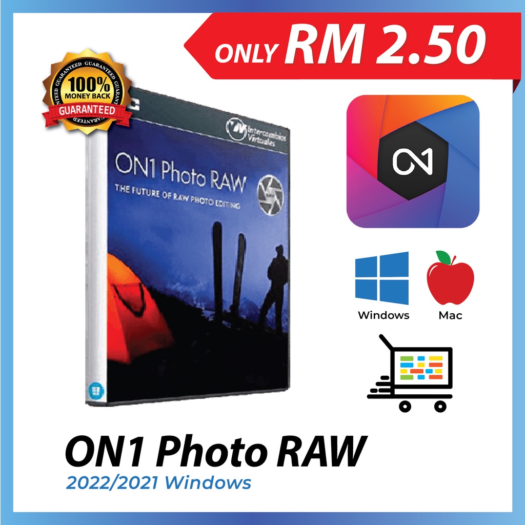 ON1 Photo RAW 2022 Lifetime for Intel and M1 Chip Apple Silicone MacOs/Macbook/Mac Software Full ...