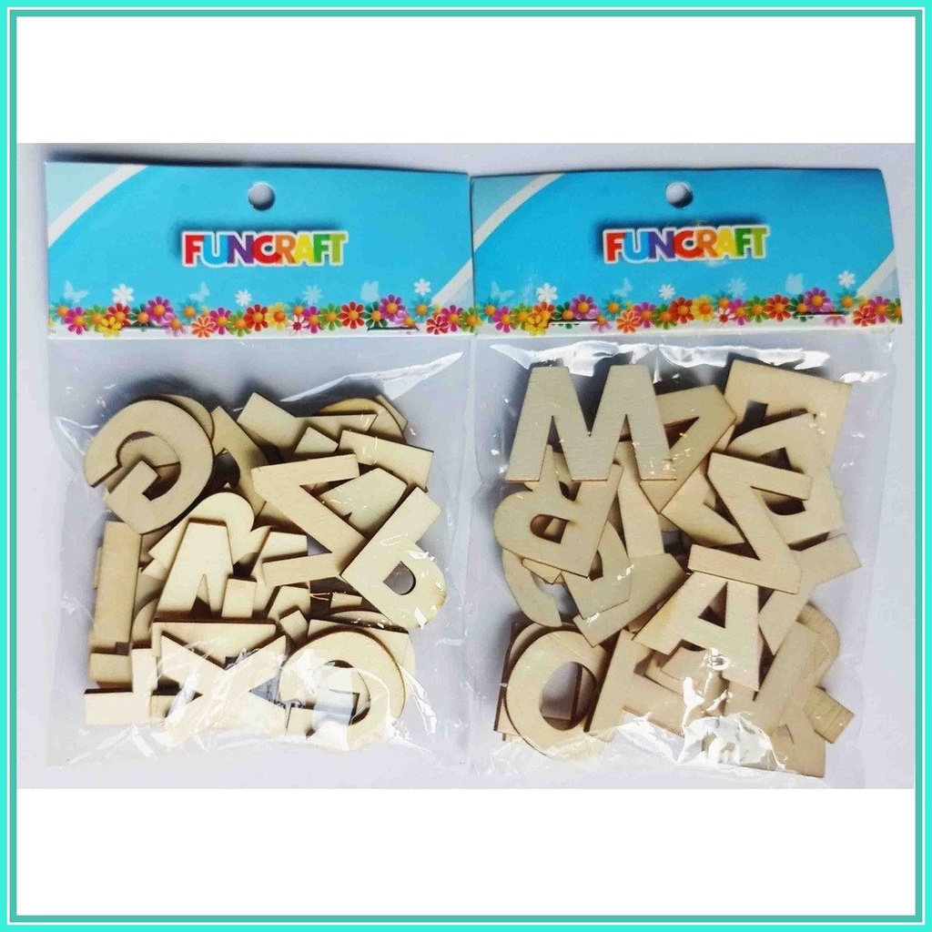 [HippoArt] Wooden Alphabet Letters A to Z | Shopee Malaysia