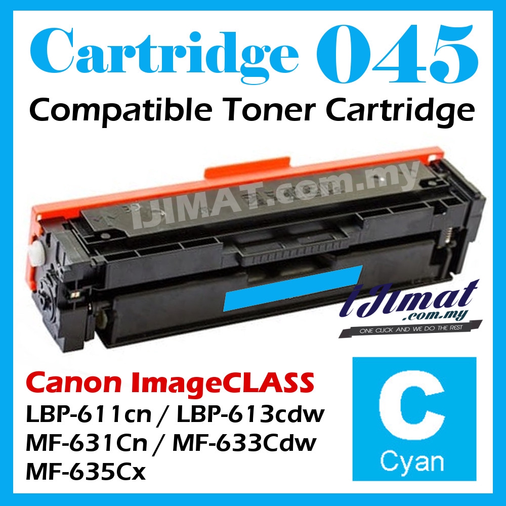 Canon Cartridge 045H 045 LBP611cn LBP611 cn LBP613cdw LBP613 cdw ...