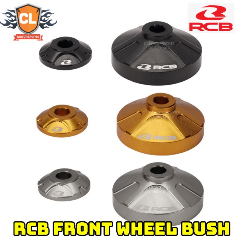 RB RCB FRONT WHEEL BUSH ( GOLD / TITANIUM / BLACK ) | Shopee Malaysia