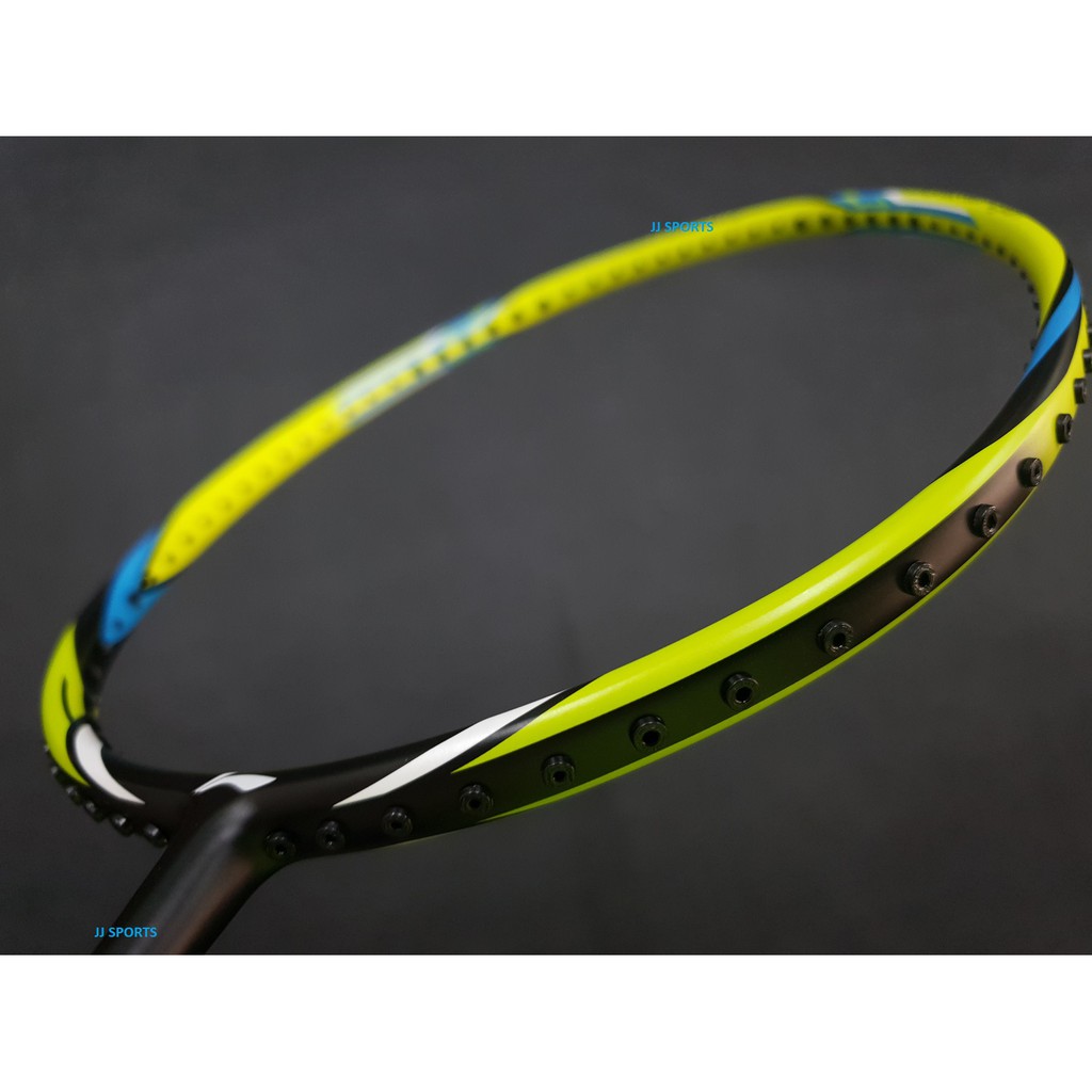 LI-NING TURBO X80 II BLACK GREEN BADMINTON RACKET 3U (ORIGINAL ...