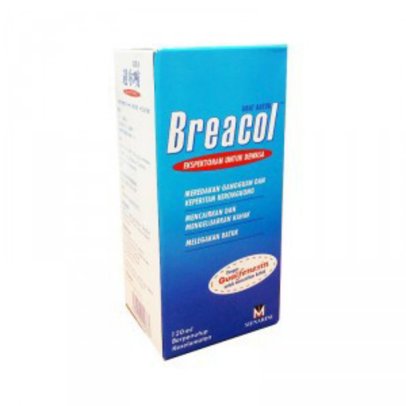 Breacol Cough Syrup Expectorant For Adults 60ml | Shopee Malaysia