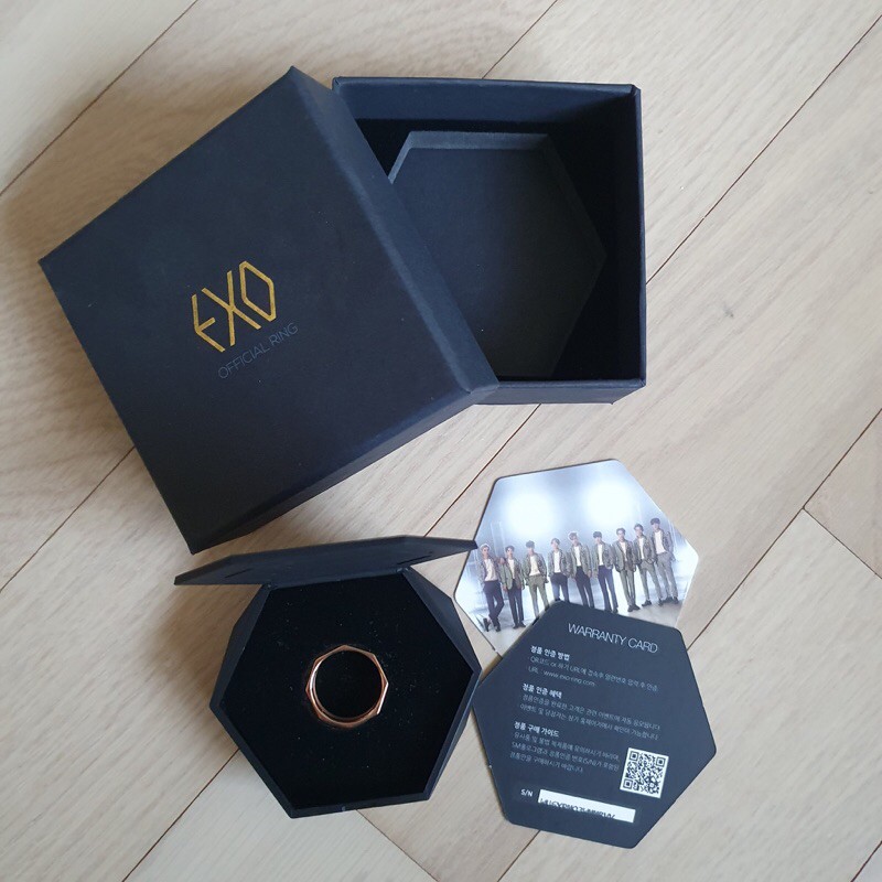 EXO OFFICIAL RING ( Ready Stock in malaysia) | Shopee Malaysia