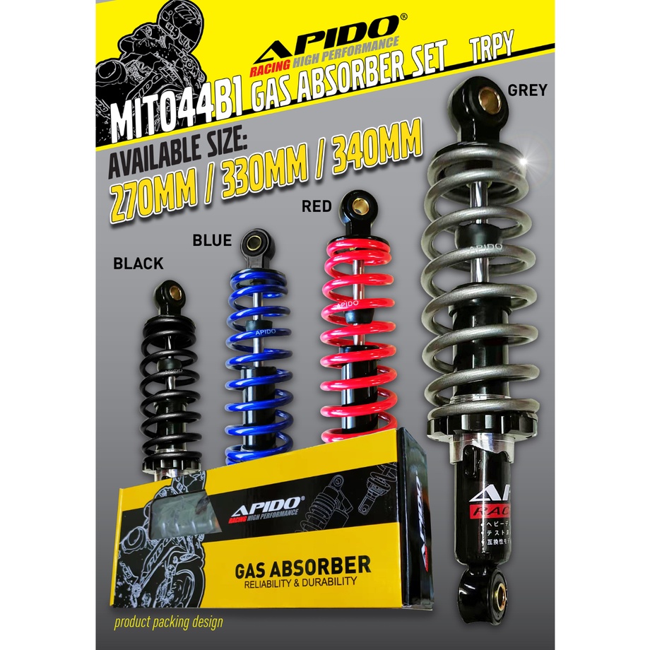 HONDA WAVE125 WAVE100 WAVE100R DASH DASH110 V1 - REAR GAS ABSORBER ...