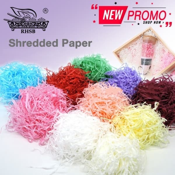 100g CEBISAN KERTAS HIASAN HANTARAN / SHREDDED PAPER / FIBER 04 ...