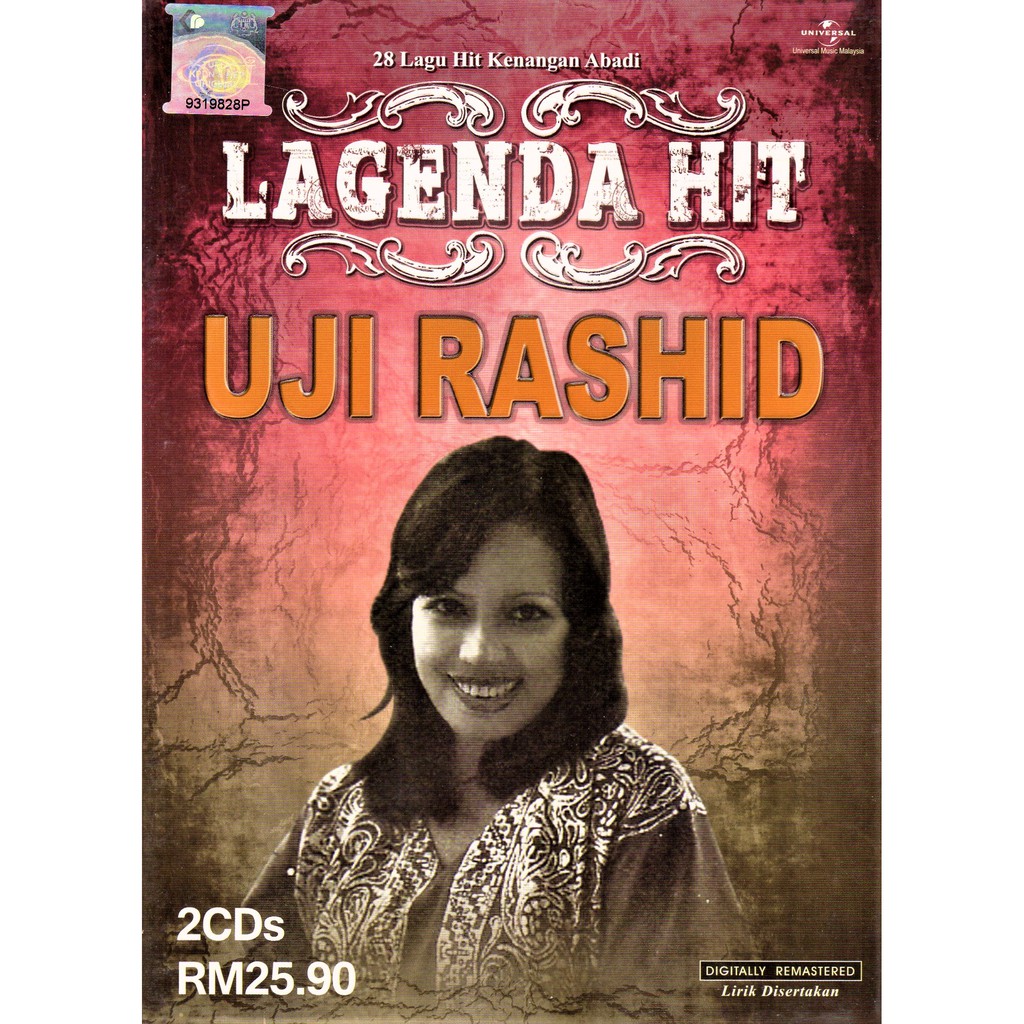 UJI RASHID - Lagenda Hit 28 Lagu Hit Kenangan Abadi ( 2 CD ) | Shopee Malaysia