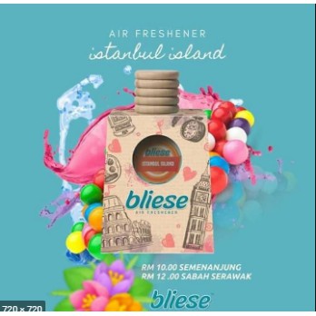 BLIESE AIR FRESHENER CAR PERFUME ORIGINAL 100% | Shopee Malaysia