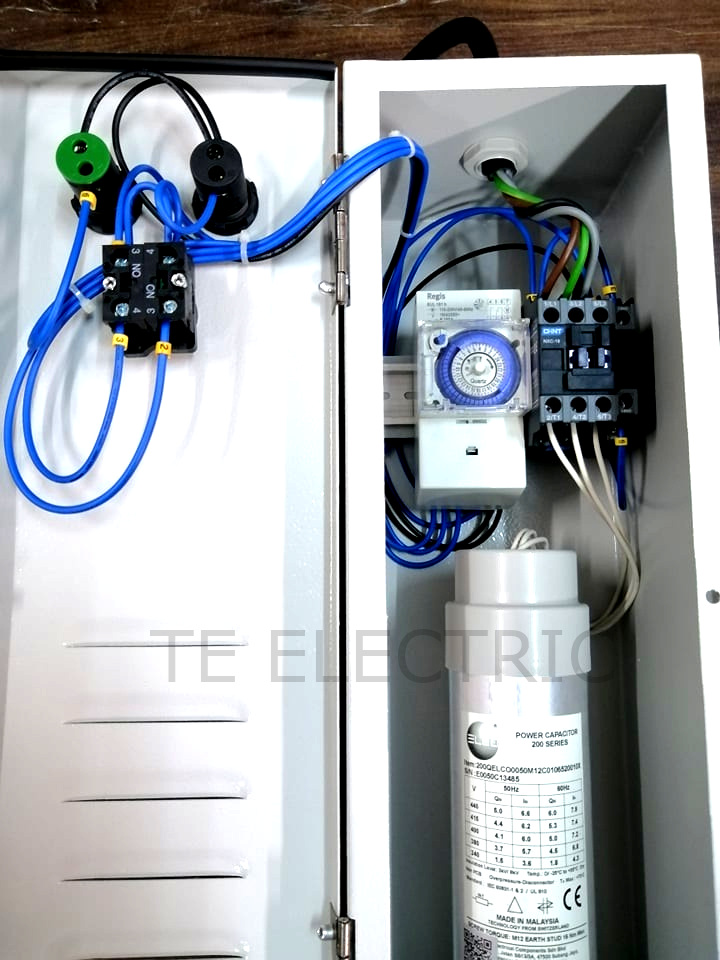 5 KVAR / 10 KVAR 440V 1 STEP CAPACITOR BANK COME WITH METAL BOX | Shopee Malaysia