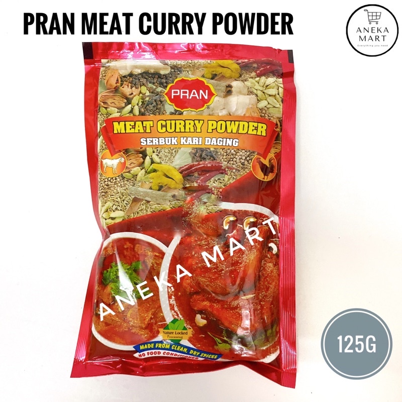 PRAN Meat Curry Powder/ Serbuk Kari Daging 【125g】 | Shopee Malaysia