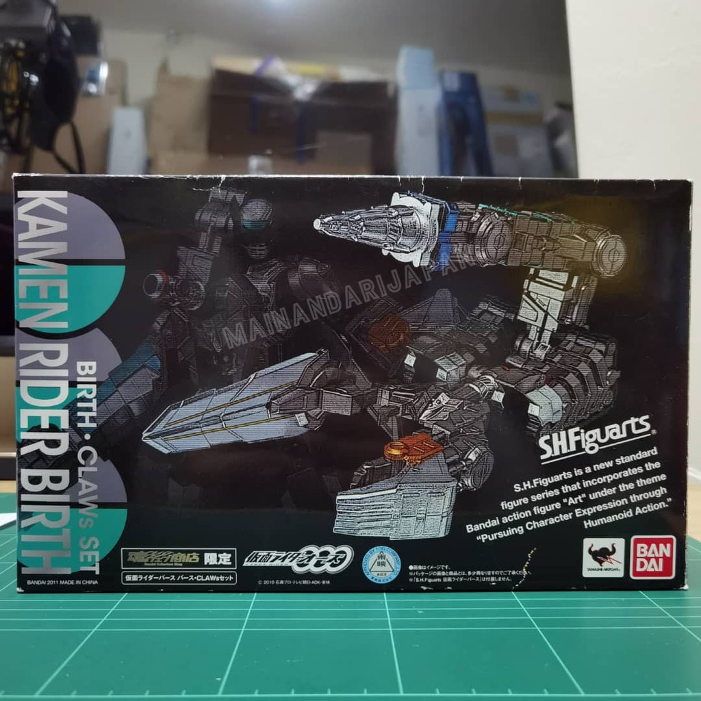 [BIB] SHF/S.H.FIGUARTS Kamen Rider OOO - Kamen Rider Birth Claws Set - S.H.Figuarts (Bandai ...
