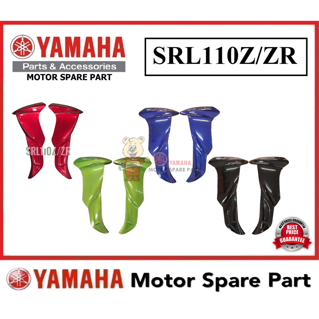 YAMAHA SRL110Z / ZR LEGSHIELD SET 0 LEG SHIELD FRONT COVER KEPAK SAYAP ...