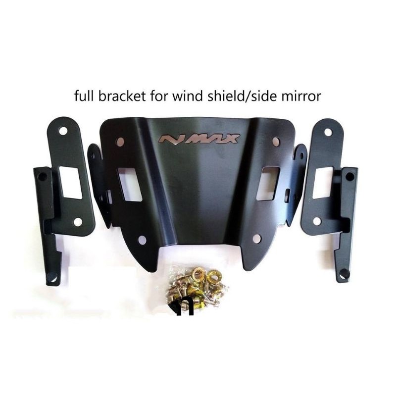 Bracket Nmax 2019 V2 / Windshield Bracket Nmax and Side mirror Bracket ...