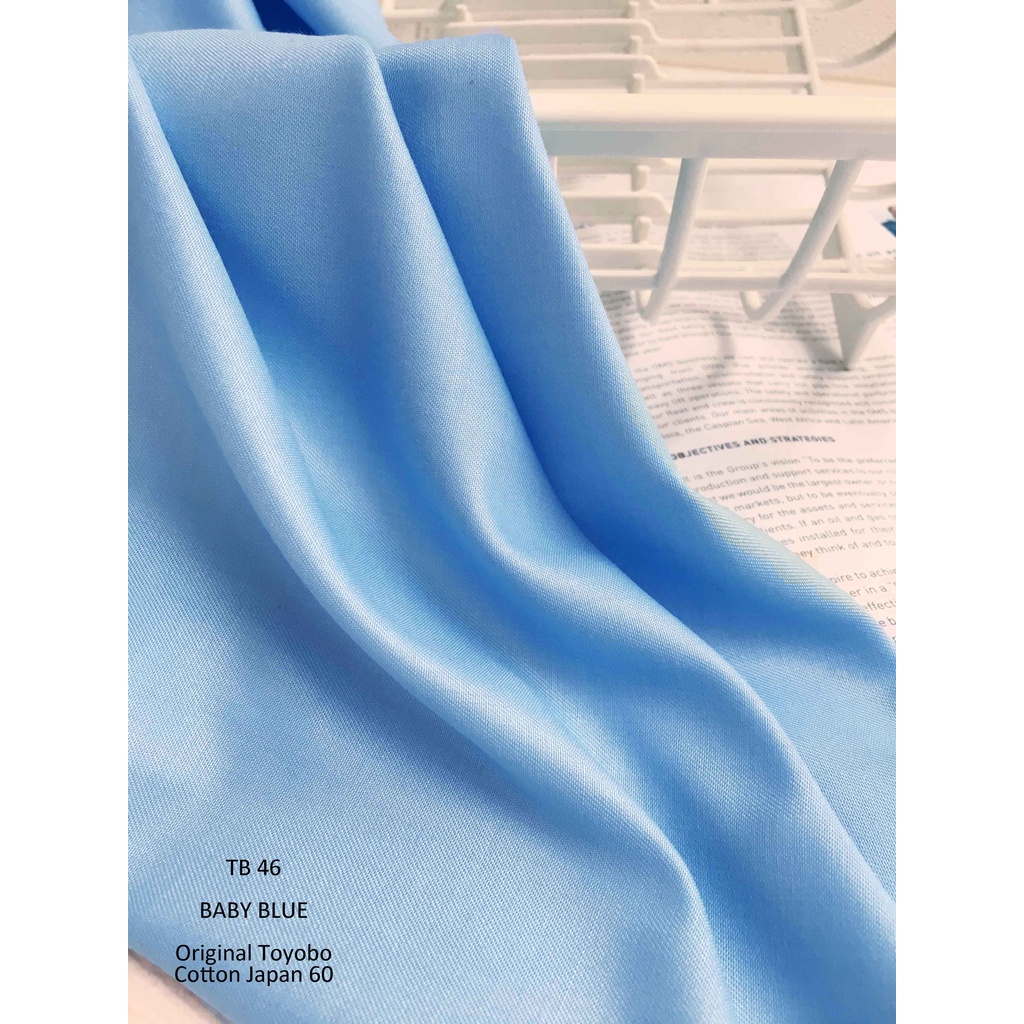 Part 1 Original Toyobo/German Cotton Japan (Harga utk 0.5m) bidang 60 ...