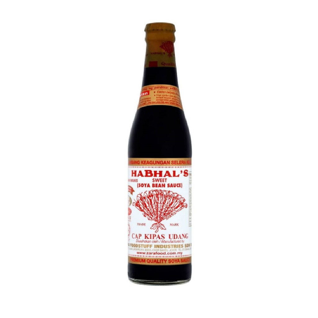 Habhal's Cap Kipas Udang Sweet Soya Bean Sauce 345ml | Shopee Malaysia