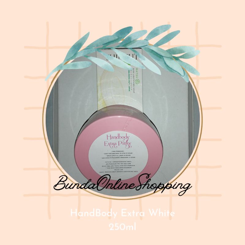 Handbody Pinky Beauty Extra White/HB Extrawhite & Dosdang by Imelda Yunus/High Dosage Handbody ...