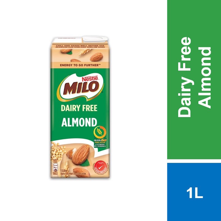 Nestle MILO Dairy Free Almond UHT (1L) | Shopee Malaysia
